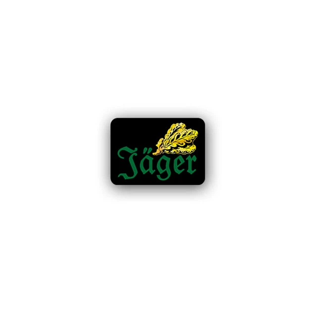 AUFKLEBER/STICKER JÄGER EICHENLAUB BW Heer Kampftruppe Eiche Truppe ...