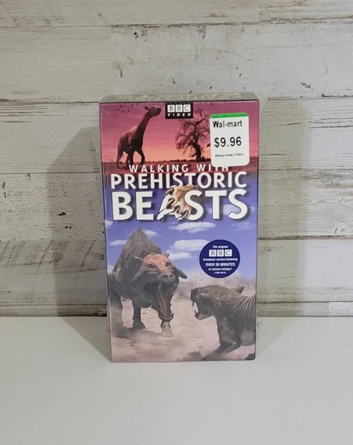 WALKING WITH PREHISTORIC Beasts VHS Tape NEW £11.06 - PicClick UK
