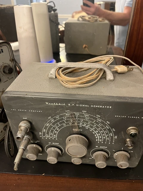 HEATHKIT RF SIGNAL generator - Model SG-8 $40.00 - PicClick