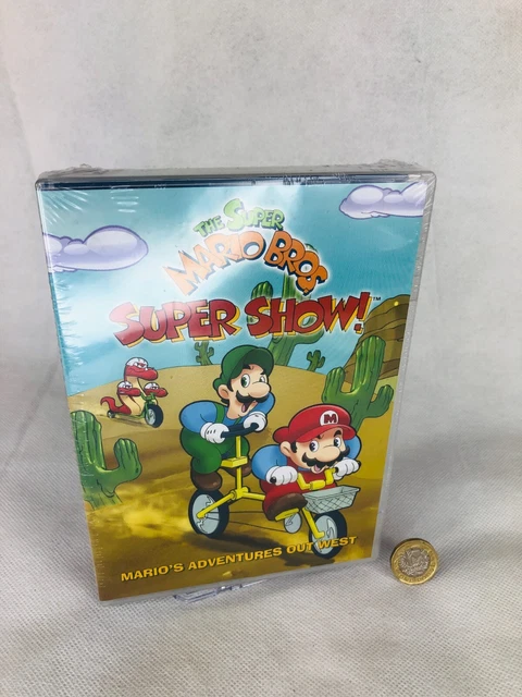 SEALED DVD SUPER Mario Bros Adventures Out West Super Show Cartoon ...