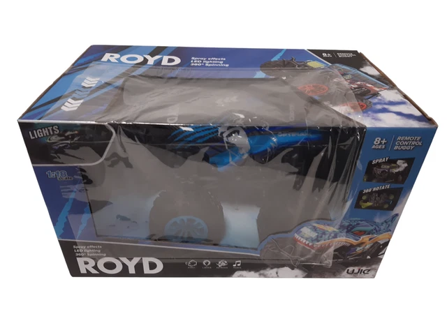 ROYD REMOTE CONTROL Buggy Spray Effects Led Lighting New In Box Kids Toy £10.50 - PicClick UK