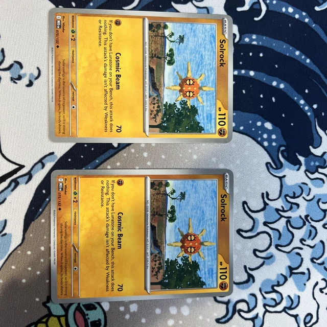 X2 075/132 SOLROCK - ME01: Mega Evolution - NM Playset £4.99 - PicClick UK