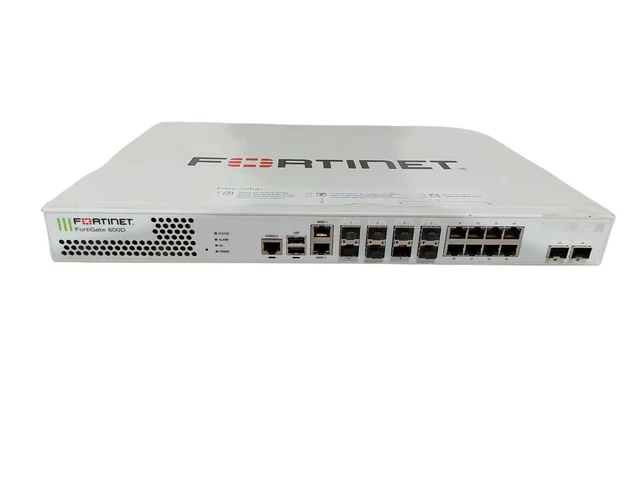 FORTINET FORTIGATE FORTINET FG-600D Network Security Firewall Q# £173. ...