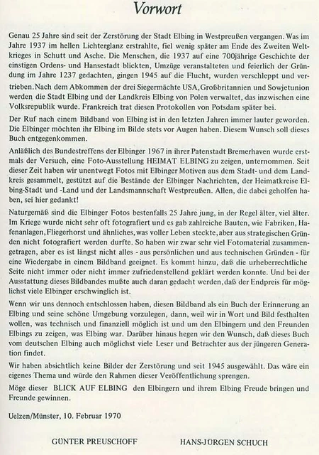 ELBING FOTO CHRONIK Heimatbuch Westpreußen Ostpreußen Ermland Masuren ...