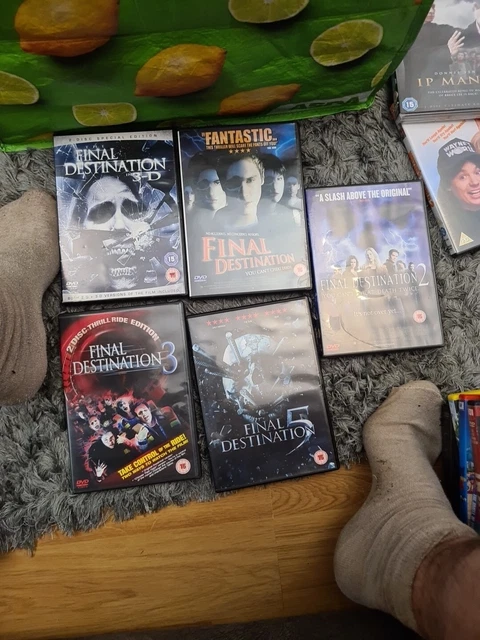 FINAL DESTINATION 1-5 (Box Set) Complete Collection Horror Thriller ...