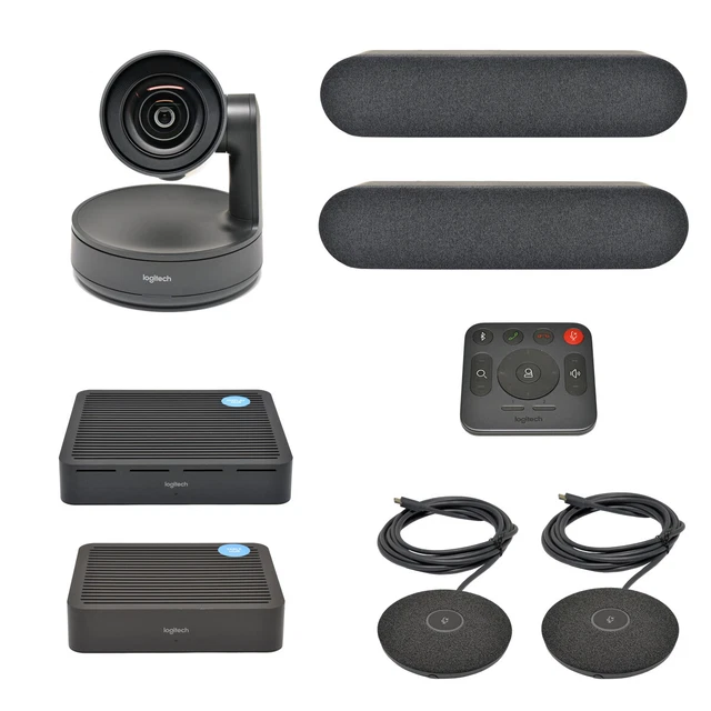 LOGITECH RALLY PLUS 4K all-in-one video conference kit 960-001224 ...