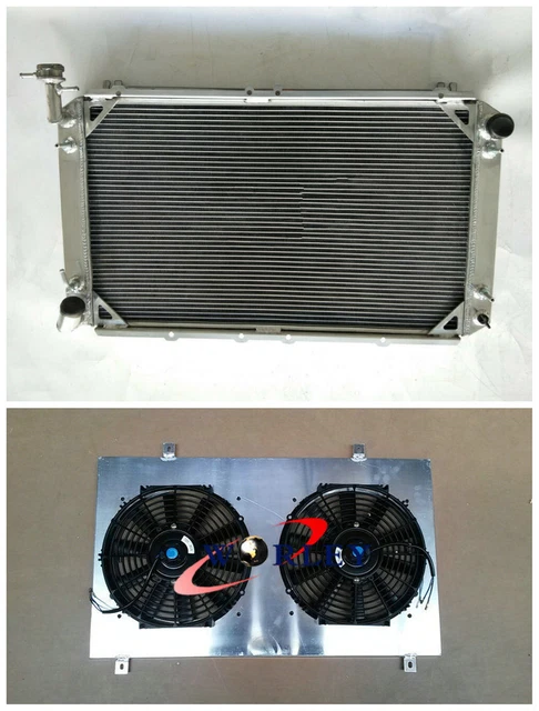 RADIATOR +SHROUD FOR Nissan Patrol Safari GQ Y60 2.8 4.2 Diesel RD28 ...