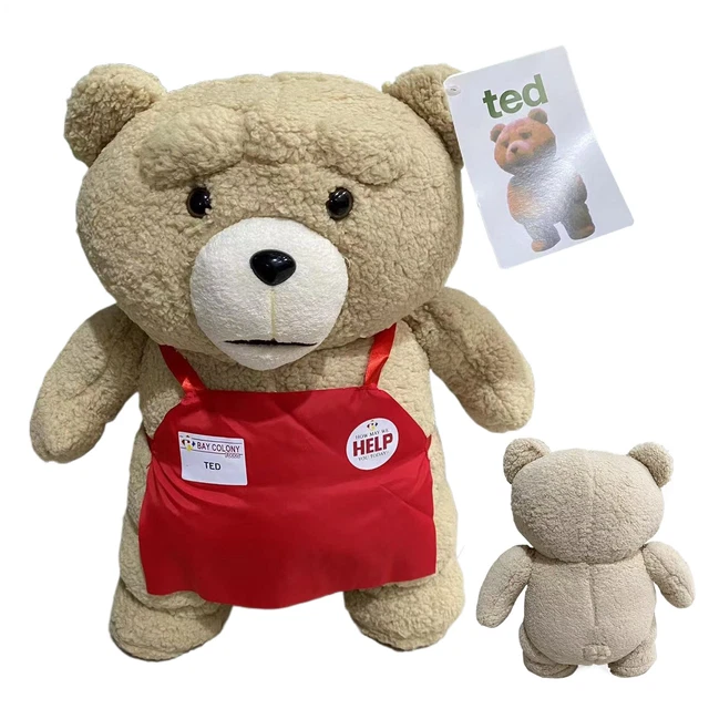 17.7& TED 2 Movie Teddy Bear w/Apron Plush Soft Stuffed Animals Plush ...