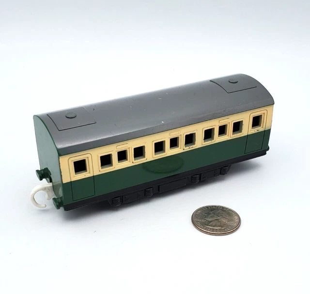 THOMAS FRIENDS TRACKMASTER Train Tank Engine Green Express Passenger ...
