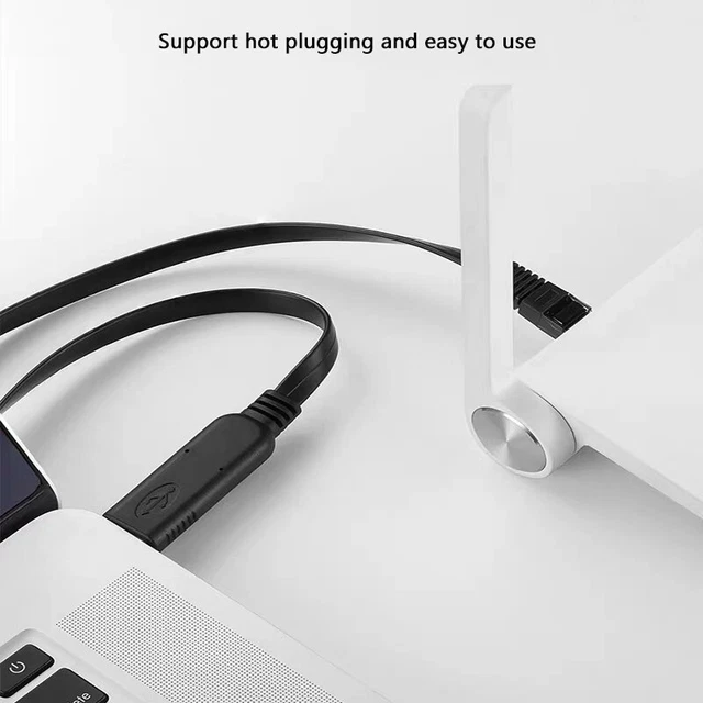 USB TO RJ45 Console Cable RS232 Serial Adapter For Laptop Computer ...