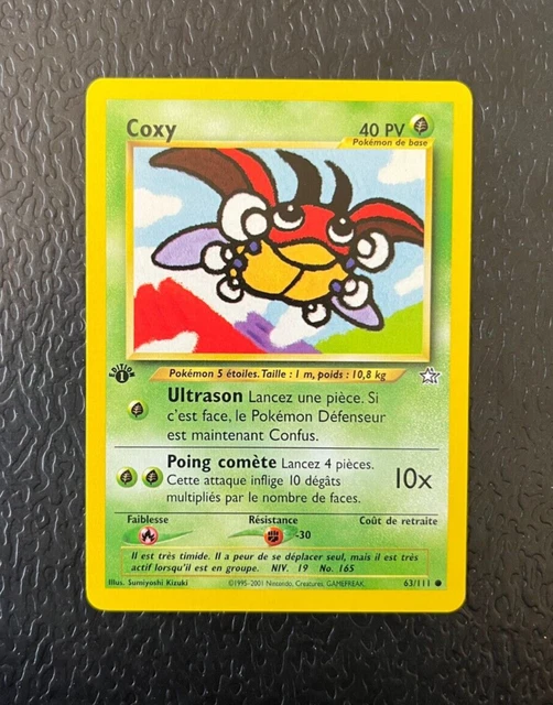 CARTE POKEMON COXY 63/111 Edition 1 - Neo Genesis - Exc/Nm - Wizards ...