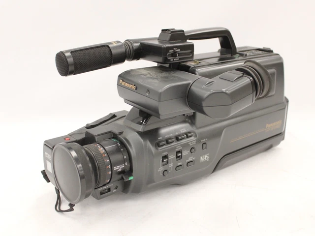VINTAGE PANASONIC M10 Stereo AV Zoom VHS Movie Camcorder - S79 £9.99 ...