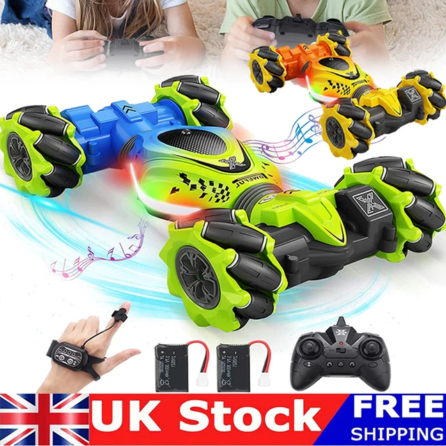 4WD HAND GESTURE 360° RC Stunt Car Sensing Off-Road Remote Control ...