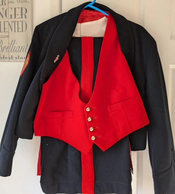 BRITISH ARMY SERGEANT'S REME Mess Jacket Uniform 38 Inch Chest £95.00 ...