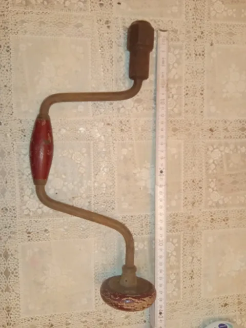 ALTER HANDBOHRER, KURBELBOHRER, Handkurbel,alte Hand-bohr Maschine, EUR ...