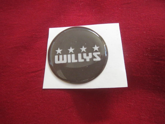 WILLYS JEEP VINTAGE Logo 1930's 1940's 1950s Emblème Steerlng Roue ...