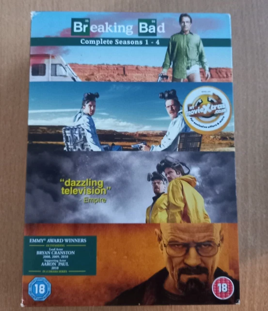 BREAKING BAD DVDS Seasons 1-4 complete UK version region 2 EUR 12,29 ...