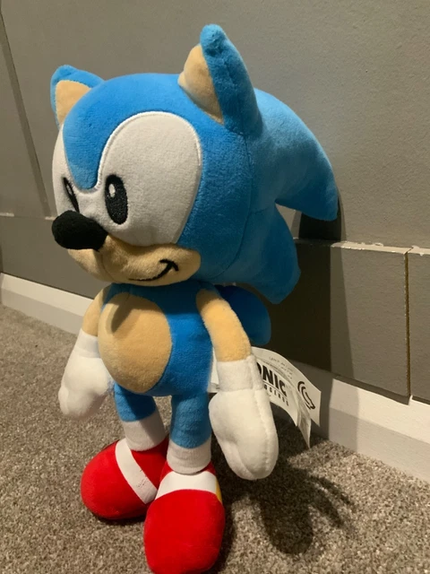 SONIC THE HEDGEHOG plush 30cm kids teddy sega prize international £11. ...