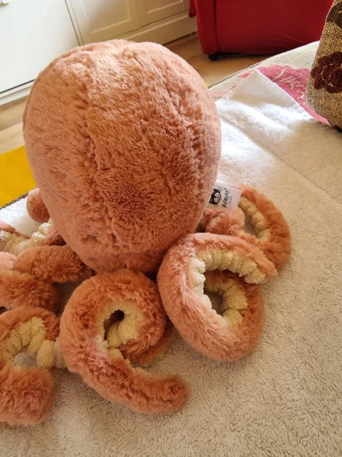 JELLYCAT SMALL ODELL Octopus EUC £21.50 - PicClick UK