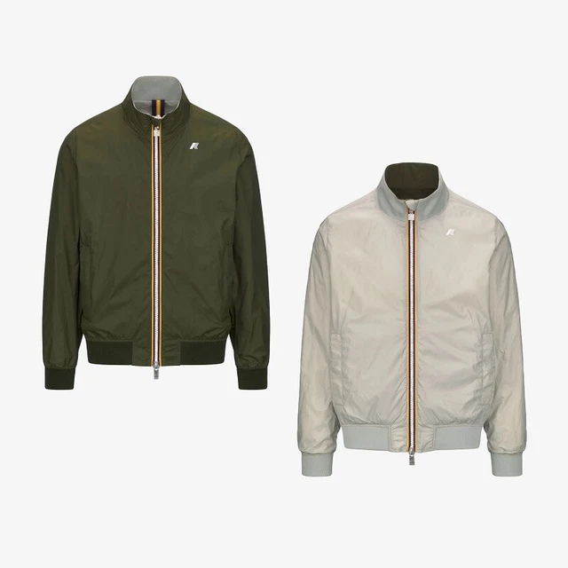 VESTE HOMME K-WAY Arsène Plus.2 Réversible Veste Kway Imperméable EUR ...