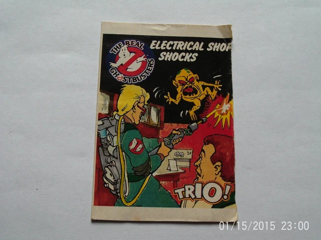 THE REAL GHOSTBUSTERS Trio Biscuits. Electrical Shop Shocks. £3.49 ...