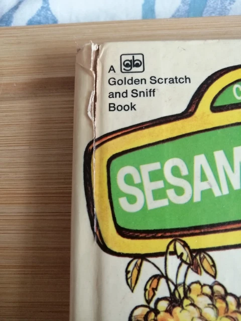 SESAME STREET SEE No Evil Hear No Evil Smell No Evil Book scratch and ...