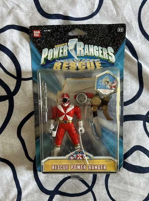 SABAN’S POWER RANGERS Lightspeed Rescue Red Rescue Power Ranger 2001 ...