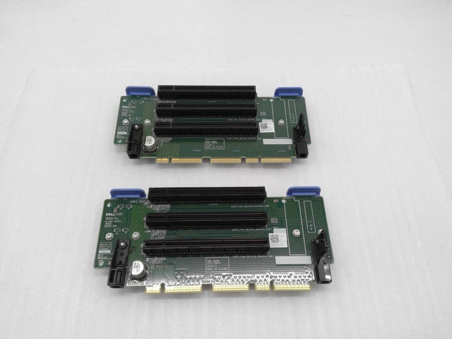 LOT OF 2 DELL EMC POWEREDGE SERVER R740 R740XD CHASSIS RISER 1B 3X8 PCI ...