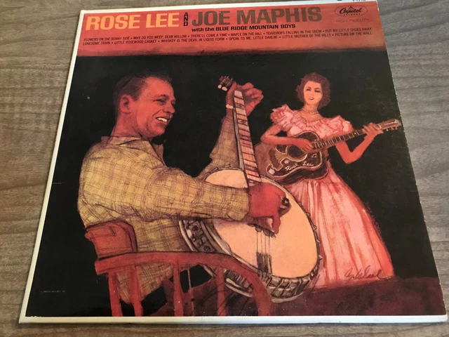 ROSE LEE AND Joe Maphis With Blue Ridge Mountain Boys LP - Mono Capitol ...