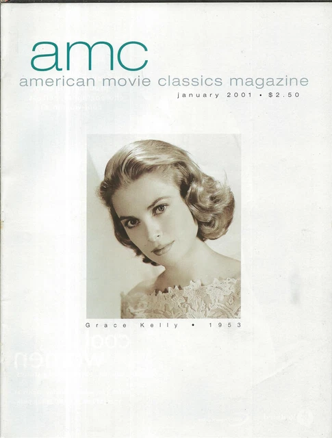 ORIGINAL VINTAGE JAN 2001 AMC Magazine Grace Kelly Jessica Lange EUR 29 ...