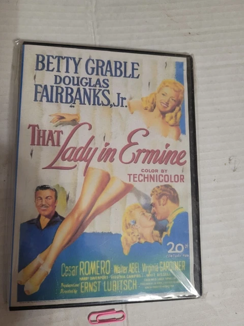 THAT LADY IN Ermine DVD, Betty Grable, Douglas Fairbanks Jr $17.99 ...