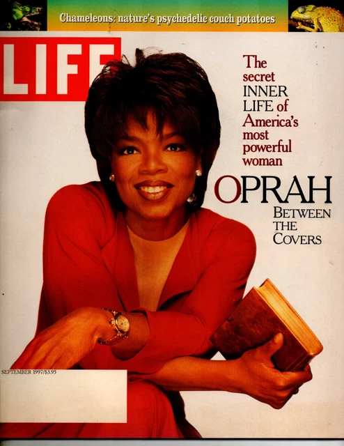 LIFE MAGAZINE SEPTEMBER 1997 Oprah Winfrey Chameleons Arms Traders £7. ...