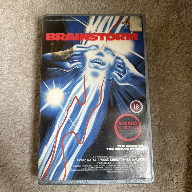 BRAINSTORM - NATALIE Wood Christopher Walken - Big Box Ex Rental Vhs ...