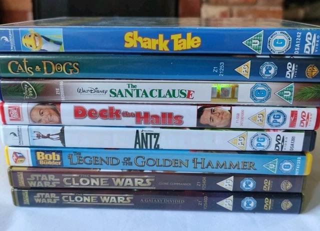 KIDS CHILDREN'S FILM DVD ️ Bundle #5 Family Fun Movie Time GC £6.91 ...