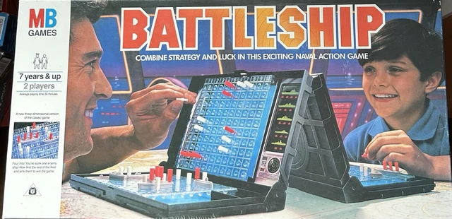 VINTAGE MB GAMES Battleship Classic Game £21.48 - PicClick UK