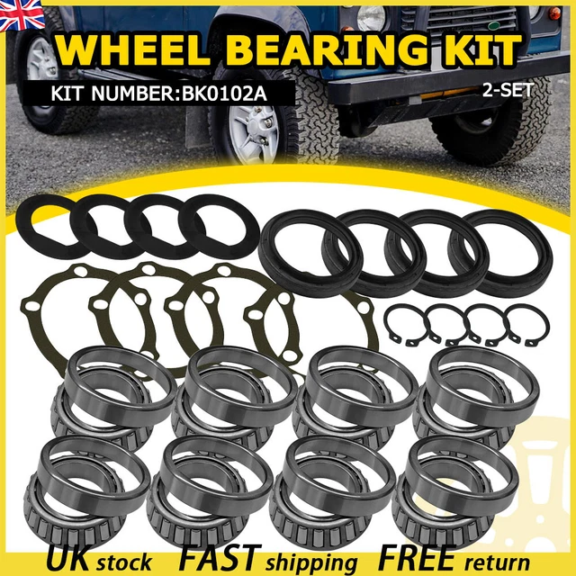 2X FOR LAND Rover Defender 90 1994-On Front or Rear Axle Hub Wheel ...