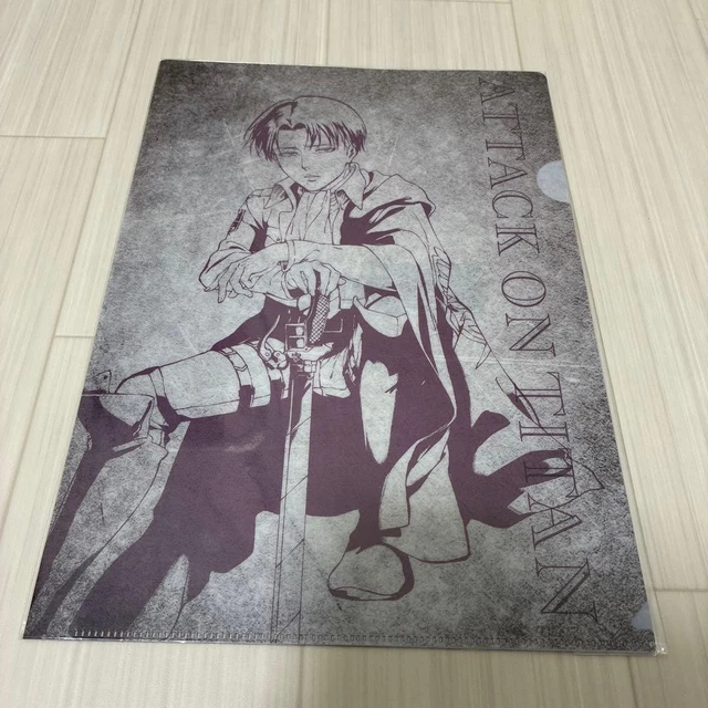 ATTACK ON TITAN Levi Clear File Sticker set 2 pezzi EUR 55,84 - PicClick IT