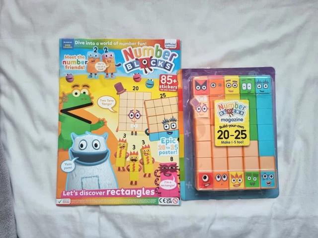 NUMBERBLOCKS SPECIAL NEEDS Autistic ADHD Limited Edition Magazine And ...
