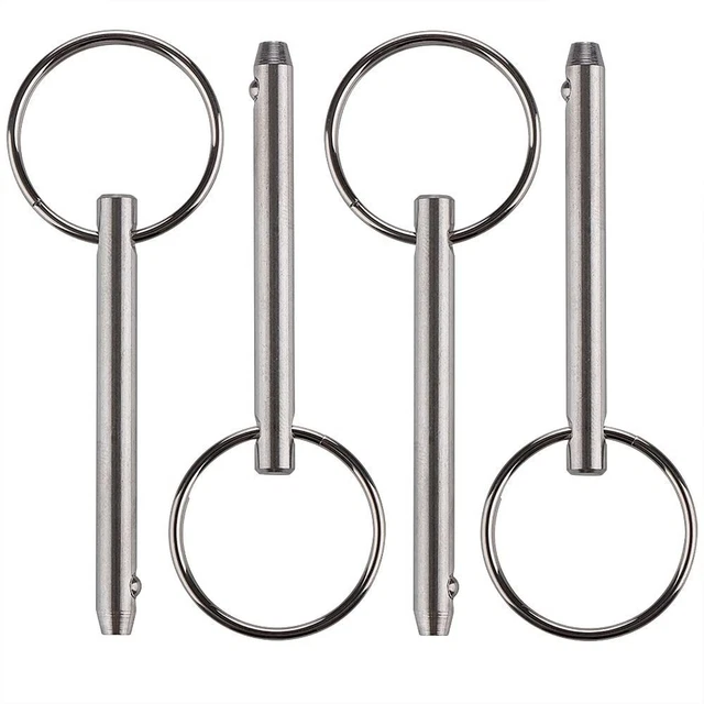 4 PACK 316 Stainless Steel Bimini Top Pins Marine Hardware Boat Roofs ...