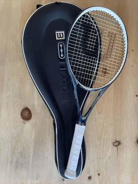WILSON NCODE W6 Blue Steel Tennis Racket £46.00 - PicClick UK