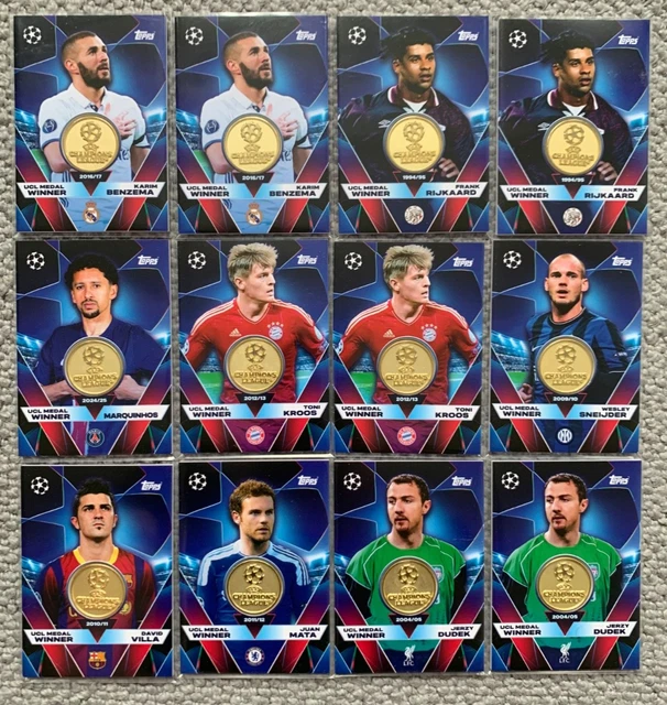 MATCH ATTAX 2025/26 UCL Medal Winner Relic Cards £15.07 - PicClick UK