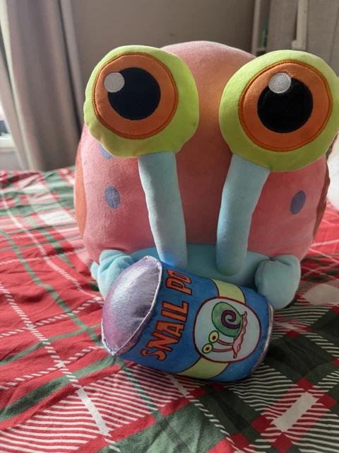 SPONGEBOB SQUAREPANTS GARY Snail ZURU snackles 14 inch £12.94 - PicClick UK