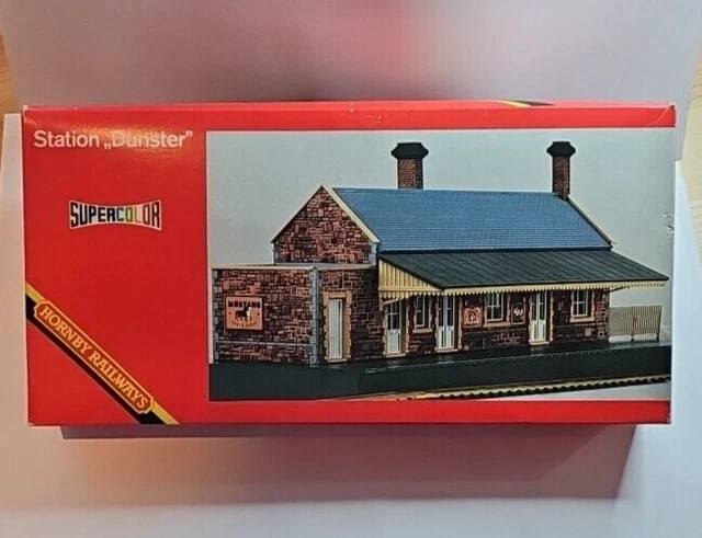 HORNBY RAILWAYS - STATION 'DUNSTER' - PLASTIC KIT - R188 OO GAUGE -NEW ...