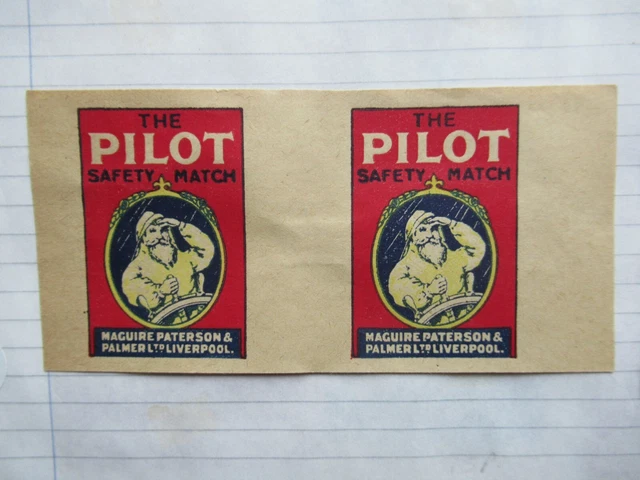 OLD BRITISH MATCHBOX Label. Design 6. £1.20 - PicClick UK