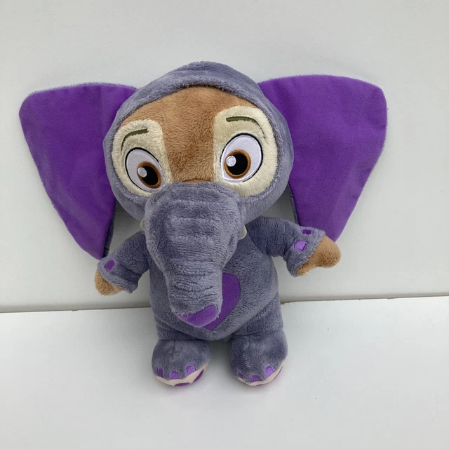 PLUSH DISNEY ZOOTROPOLIS Deluxe Ele-Finnick Talking Soft Toy Elephant ...