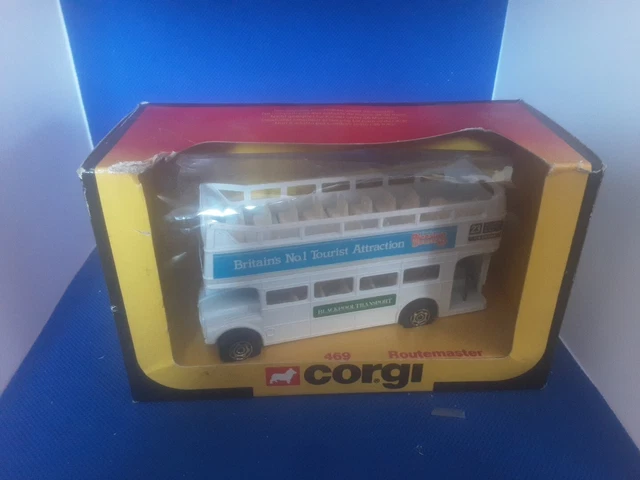 CORGI 469 BLACKPOOL Open Top Routemaster Double Decker Bus £5.99 ...