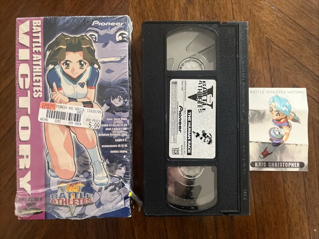 BATTLE ATHLETES VICTORY: The Human Race Subtitled VHS With Sticker £4. ...