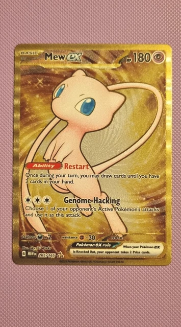 CARTE POKEMON MEW EX METAL PROMO ULTRA PREMIUM 205/165 NEUVE EUR 30,50 ...