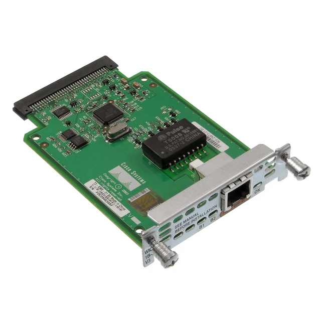 CISCO WAN INTERFACE Card 1-port ISDN BRI S/T - WIC-1B-S/T V3 EUR 39,00 ...