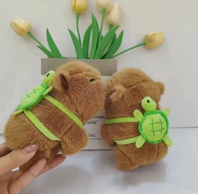 SUPER SOFT PLUSH Animal Slap Bracelet Capybara Plushies Wrist Snap Wrap ...
